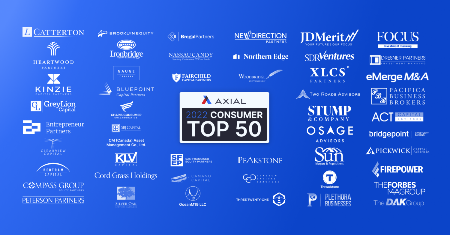 The Top 50 Lower Middle Market Consumer Investors & M&A Advisors [2022]