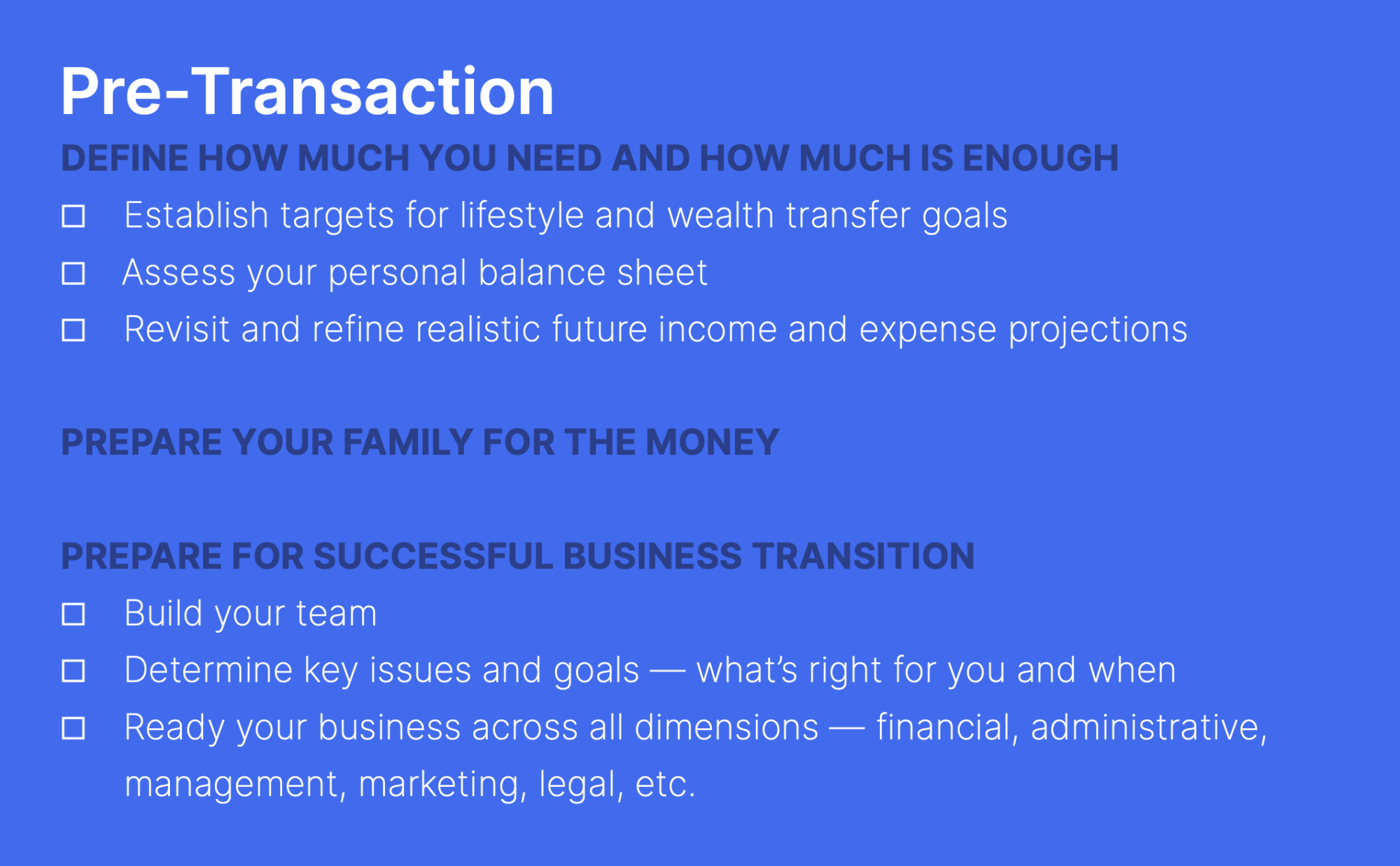 How to Successfully Plan for Exiting Your Business