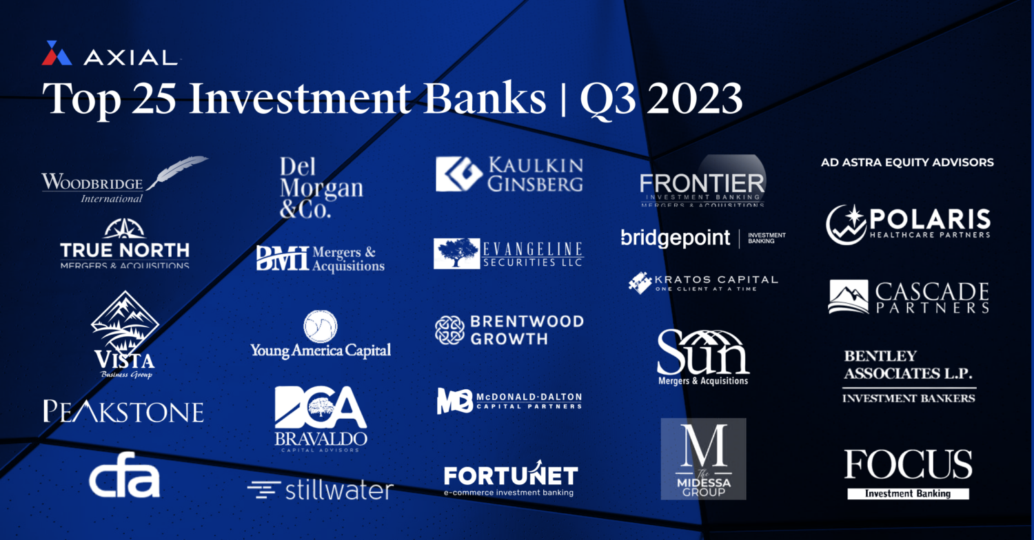 Top 25 Lower Middle Market Investment Banks | Q3 2023