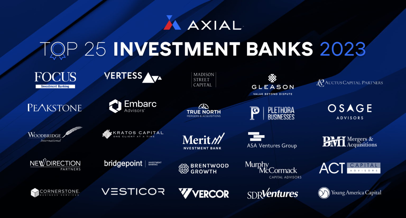 Top 25 Lower Middle Market Investment Banks of 2023