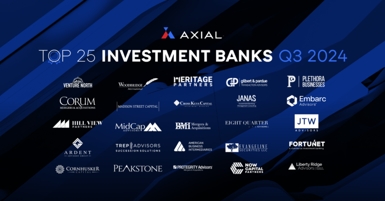 Top 25 Lower Middle Market Investment Banks | Q3 2024